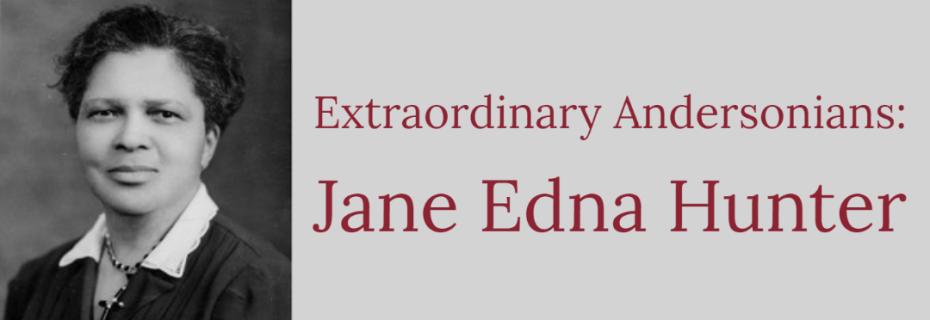 Extraordinary Andersonians: Jane Edna Hunter | Anderson County Museum